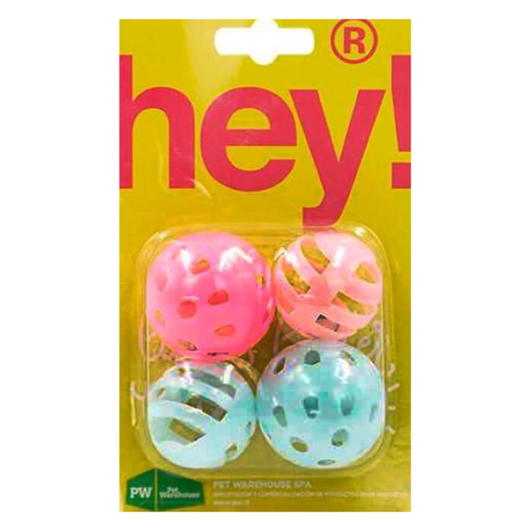 Hey! 4 Pelotas Con Cascabel - Familuda