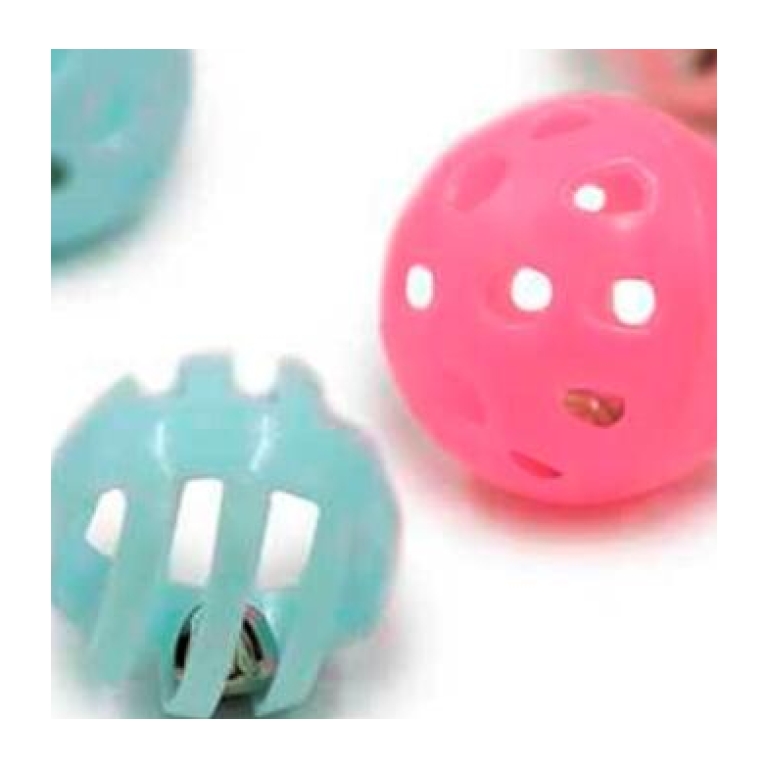 Hey! 4 Pelotas Con Cascabel - Familuda